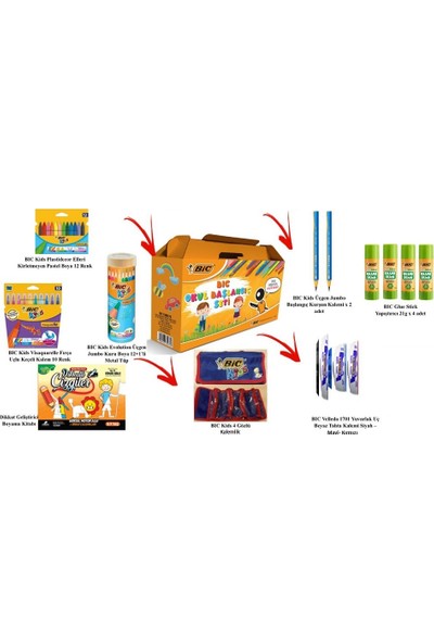 Bıc Okul Başlangıç Seti