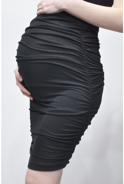 Merliyn Büzgülü Hamile Etek Mr-39