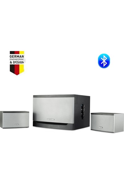 Thonet Vander Laut 2+1 Multimedya 340W Ahşap Bluetooth Surround Ses Sistemi ve Subwoofer Thonet Vander Laut 2+1 Multimedya 340W Ahşap Bluetooth Surround Ses Sistemi ve Subwoofer