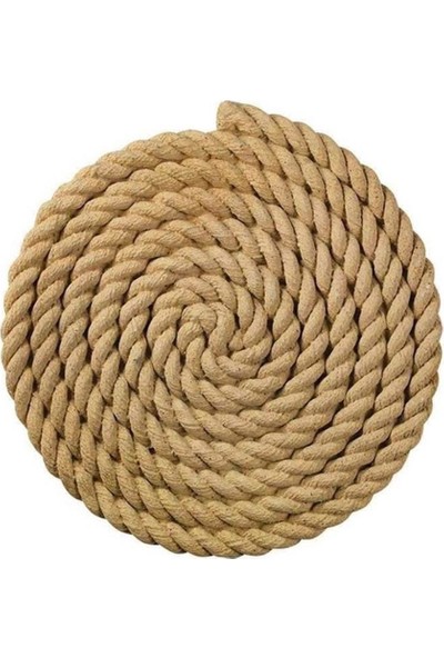 Sincel's 6 mm 10 Metre Jüt Halat Ip Dekoratif Hasır Sincel's 6 mm 10 Metre Jüt Halat Ip Dekoratif Hasır