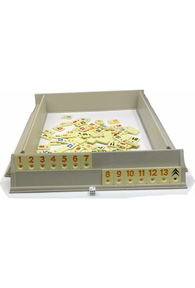 Eser Büyük Boy Plastik Okey Takımı Eser Büyük Boy Plastik Okey Takımı