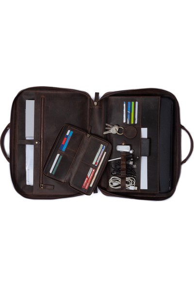 Lapt Deri Laptop ve Ofis Çantası
