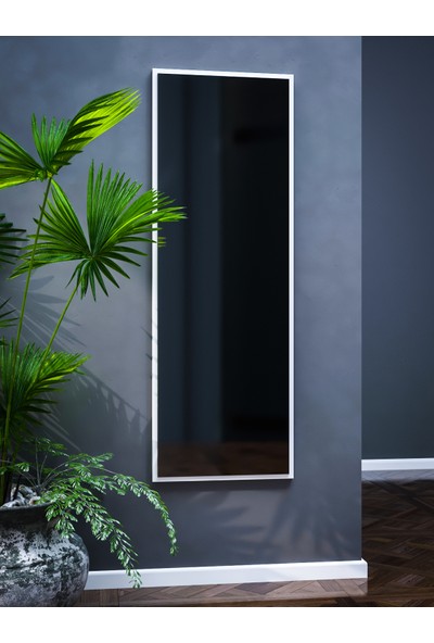 Rivomo Beyaz 150 x 50 cm Dekoratif Boy Aynası