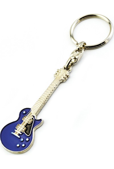 Anahtarlık Sepeti Gitar Mavi Anahtarlık