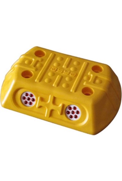 İleri Trafik Cam Reflektörlü Plastik mini Yol Butonu İleri Trafik Cam Reflektörlü Plastik mini Yol Butonu