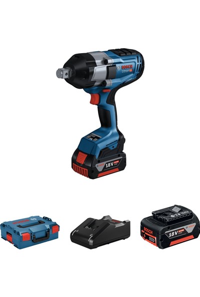Bosch Professional Gds 18V-1050 H Akülü Darbeli Somun Sıkma Makinesi Bosch Professional Gds 18V-1050 H Akülü Darbeli Somun Sıkma Makinesi