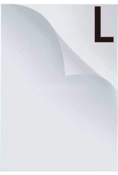 Noki Poşet Dosya L Tipi A4 Şeffaf N-4810