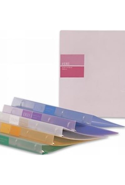 Comix Halkalı Dosya 4 Halkalı A4 Şeffaf A193-4