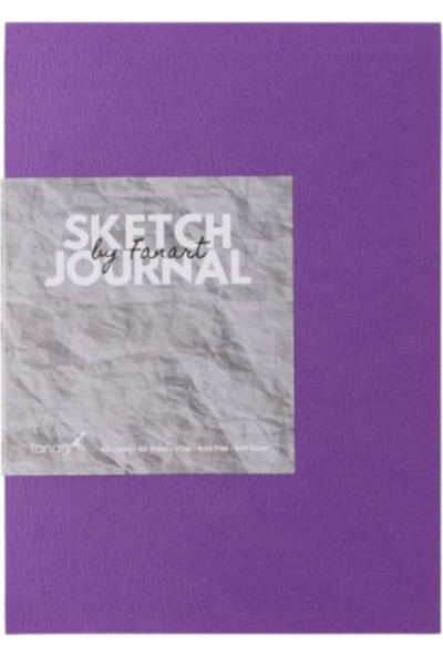 Fanart Academy Sketch Journal 110 gr 60 Yaprak A5 Mor Fanart Academy Sketch Journal 110 gr 60 Yaprak A5 Mor