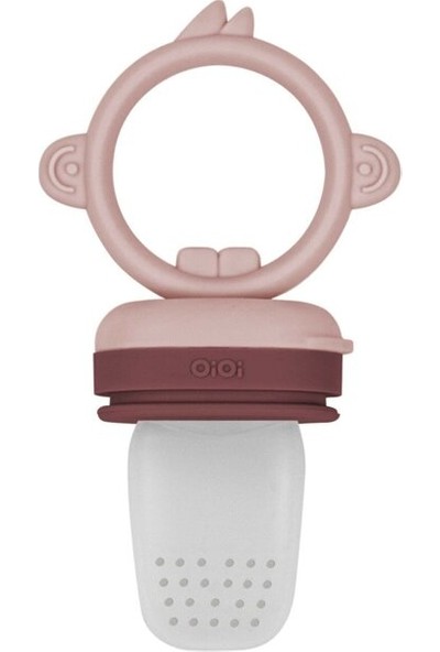 Oioi Püre Meyve - Sebze Süzgeci Premium Silikon Pembe