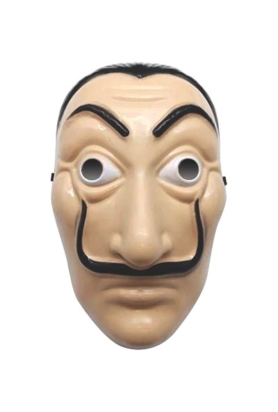 Dali La Casa De Papel Salvador Plastik Maske