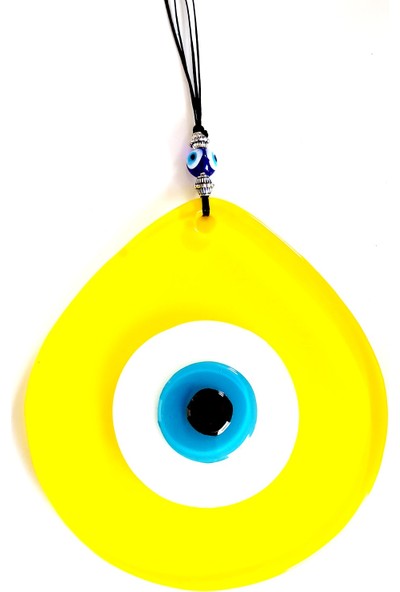 Mixperi Mavi Nazar Boncuklu Sarı Renk Nazar Boncuklu El Yapımı Duvar Süsü Hediyelik Eşya Mixperi Mavi Nazar Boncuklu Sarı Renk Nazar Boncuklu El Yapımı Duvar Süsü Hediyelik Eşya