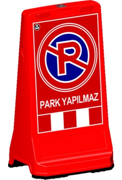 İleri Trafik Reklam ve Uyarı Dubası 495 x 395 x 905 mm