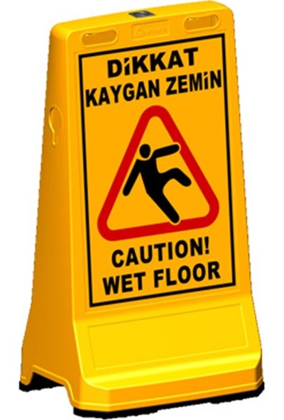 İleri Trafik Reklam ve Uyarı Dubası 495 x 395 x 905 mm