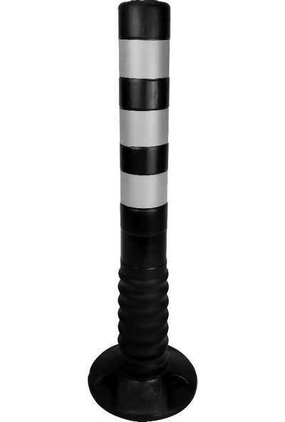 İleri Trafik Delinatör 75 x 8 cm Siyah Eko, Esnek Duba