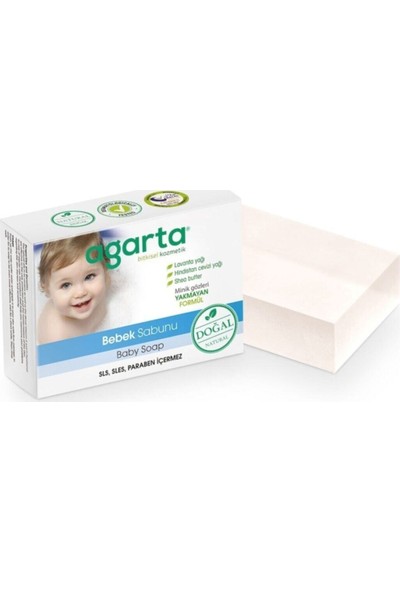 Agarta Doğal Bebek Sabunu 150 gr Agarta Doğal Bebek Sabunu 150 gr