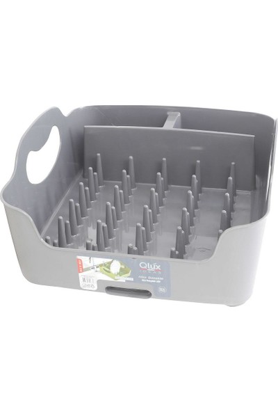 Qlux Aliza Bulaşıklık Gri L-689 Qlux Aliza Bulaşıklık Gri L-689