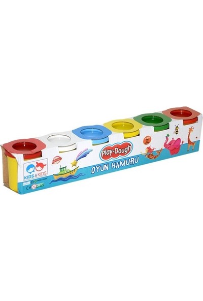 Play-Dough 6'lı Oyun Hamuru Phigo Büyük Boy Play-Dough 6'lı Oyun Hamuru Phigo Büyük Boy