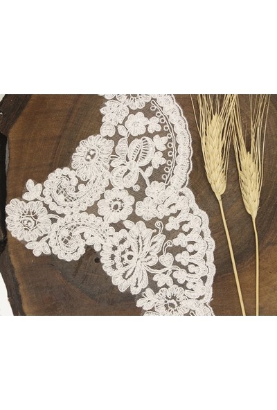 Haser E-Ticaret Fransız Güpür 2591 Kırıkbeyaz