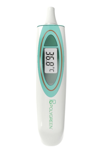 Polygreen Kı 8170 Akıllı Kulaktan Ateş Ölçer Yeşil-Beyaz Polygreen Kı 8170 Akıllı Kulaktan Ateş Ölçer Yeşil-Beyaz