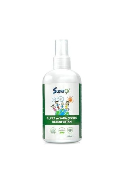 Superox Hipokloroz El Cilt ve Yara Çevresi Dezenfektanı