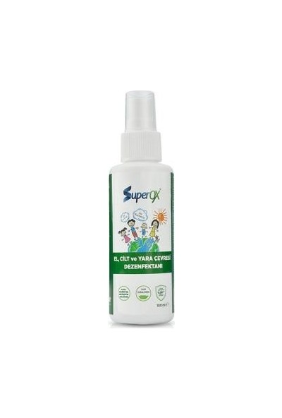 Superox Hipokloroz El Cilt ve Yara Çevresi Dezenfektanı