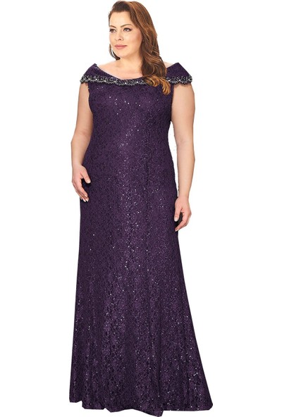 Lilas Xxl Büyük Beden Mürdüm Renkli Dantelbüyük Beden Abiye Elbise Lilas Xxl Büyük Beden Mürdüm Renkli Dantelbüyük Beden Abiye Elbise
