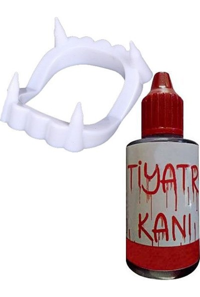 Pandoli Dracula Vampir Dişi ve Vampir Kanı Set 1 Adet