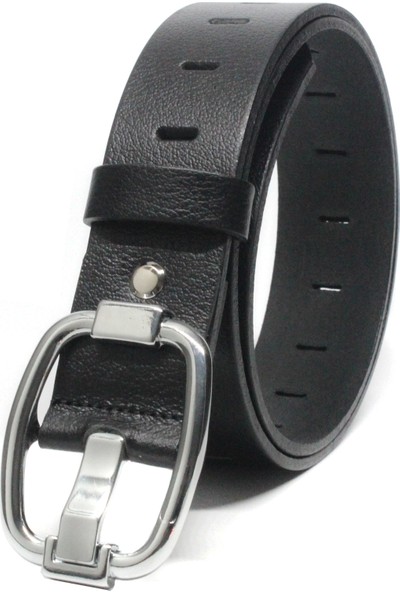 Livize Hakiki Deri Gümüş Tokalı Erkek Kot Kemeri 4,5 cm Livize Hakiki Deri Gümüş Tokalı Erkek Kot Kemeri 4,5 cm