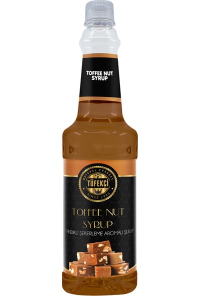 By Tüfekçi Toffee Nut (Fındık-Karamel) Şurup 750 ml By Tüfekçi Toffee Nut (Fındık-Karamel) Şurup 750 ml