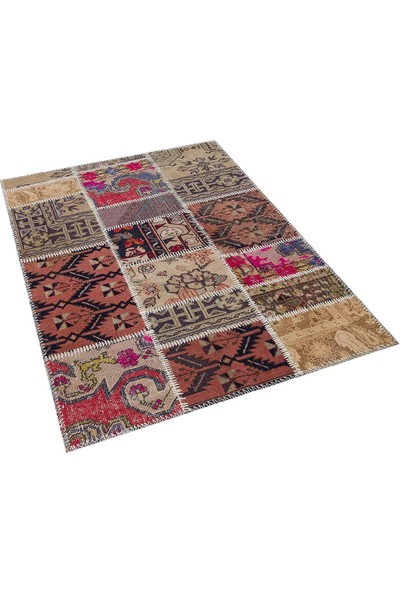 Allmode Patchwork Mtl CM 2.16M2 El Dokuma Halı Allmode Patchwork Mtl CM 2.16M2 El Dokuma Halı