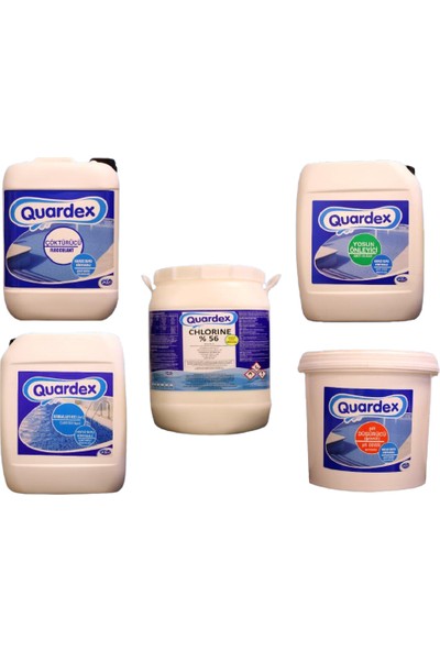 Quardex Havuz Kimyasal Paketi