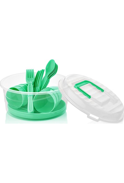 Tuffex Piknik Seti 32 Parça Plastik Summer Set Tuffex Piknik Seti 32 Parça Plastik Summer Set