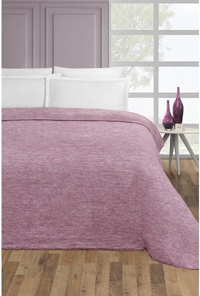 Pierre Cardin Helen Mürdüm Çift Kişilik Pamuk Battaniye Pierre Cardin Helen Mürdüm Çift Kişilik Pamuk Battaniye
