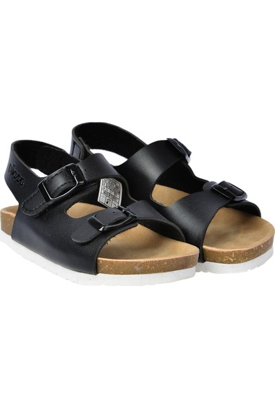 Vicco Last Tokalı Unisex Çocuk Siyah Sandalet