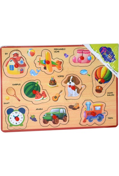 Playwood Ahşap Tutmalı Karışık Serisi Puzzle Playwood Ahşap Tutmalı Karışık Serisi Puzzle