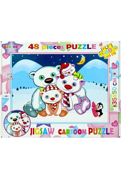 Nur Jigsaw Cartoon Puzzle 48 Parça Nur Jigsaw Cartoon Puzzle 48 Parça