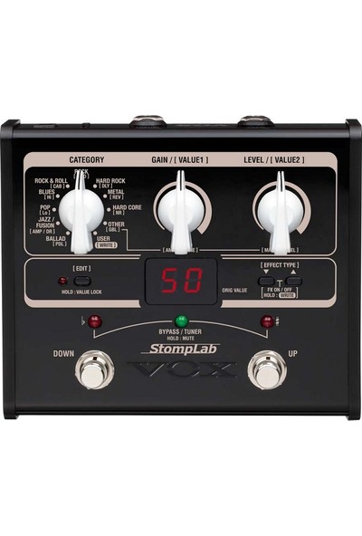 Vox Stomplab 1g Gitar Prosesör