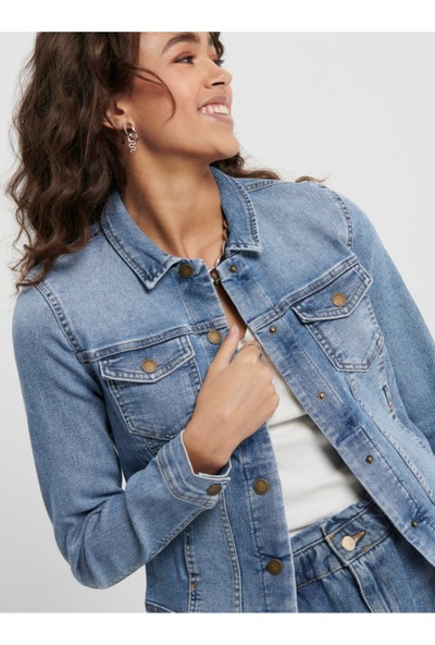 Only Bayan Mavi Kot Ceket 15192447