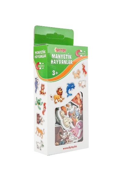 Diytoy, Manyetik Hayvanlar, 30 Parça, Magnet Hayvan Figürleri, Mıknatıslı Hayvanlar Diytoy, Manyetik Hayvanlar, 30 Parça, Magnet Hayvan Figürleri, Mıknatıslı Hayvanlar