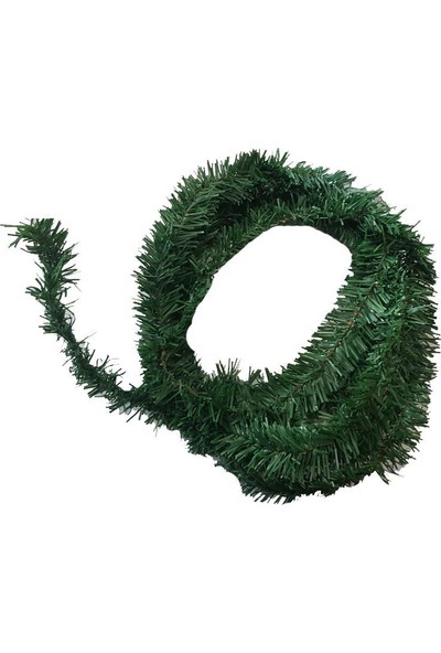 Pandoli Yeşil Renk Sarmal Tel Çam Ağacı Garland Süs 5 Metre Pandoli Yeşil Renk Sarmal Tel Çam Ağacı Garland Süs 5 Metre