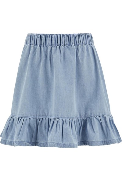 DeFacto Kız Çocuk Esnek Belli İnce Jean Etek T8178A621SM