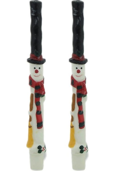 Pandoli Yılbaşı Kardan Adam Şekilli 25 cm Beyaz Renk 2 Adet Şamdan Mumu Pandoli Yılbaşı Kardan Adam Şekilli 25 cm Beyaz Renk 2 Adet Şamdan Mumu