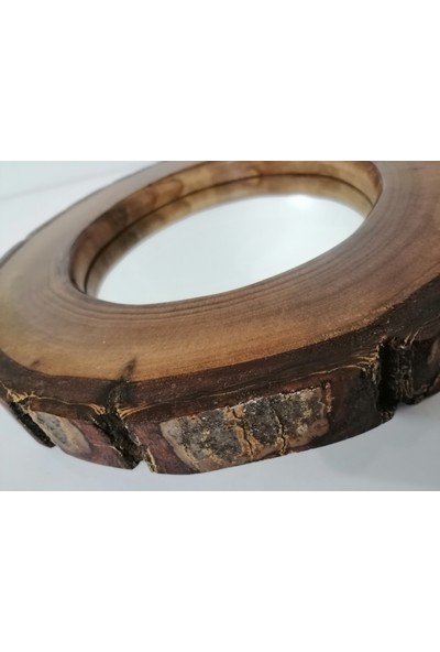 Mudo Concept Doğal Ceviz Kütük Ayna