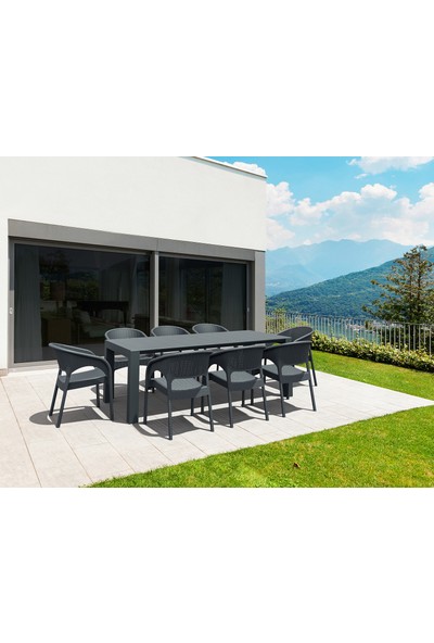 Siesta Panavegas 8 Kişilik Masa Sandalye Takımı