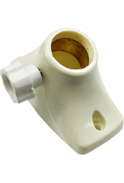 Goldsea Bayrak Direği Tabanı Ø25MM Beyaz