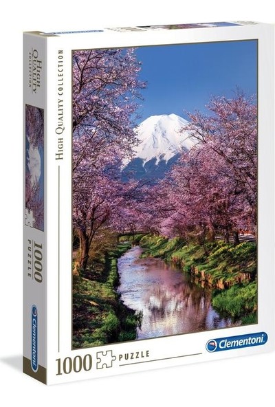 Clementoni - 1000 Parça High Quality Yetişkin Puzzle - Fuji Mountain Clementoni - 1000 Parça High Quality Yetişkin Puzzle - Fuji Mountain