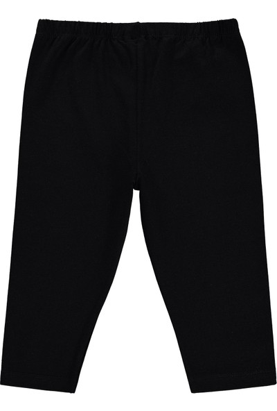 Civil Girls Kız Çocuk Kısa Tayt 6-9 Yaş Siyah