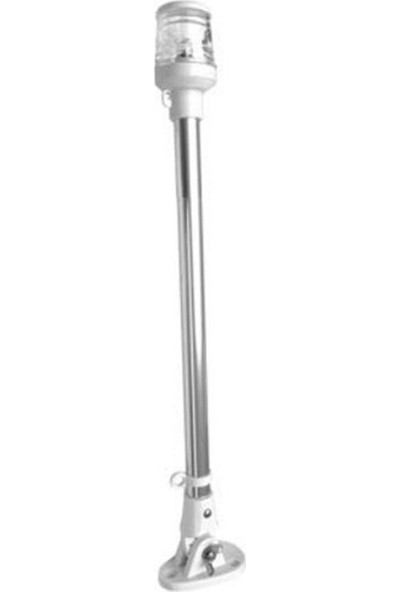 Krom LED Işıklı Bayrak Direği