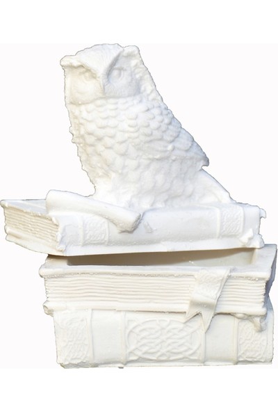 Polart Polyester Baykuş Kapaklı Kutu 12X8 cm Polart Polyester Baykuş Kapaklı Kutu 12X8 cm